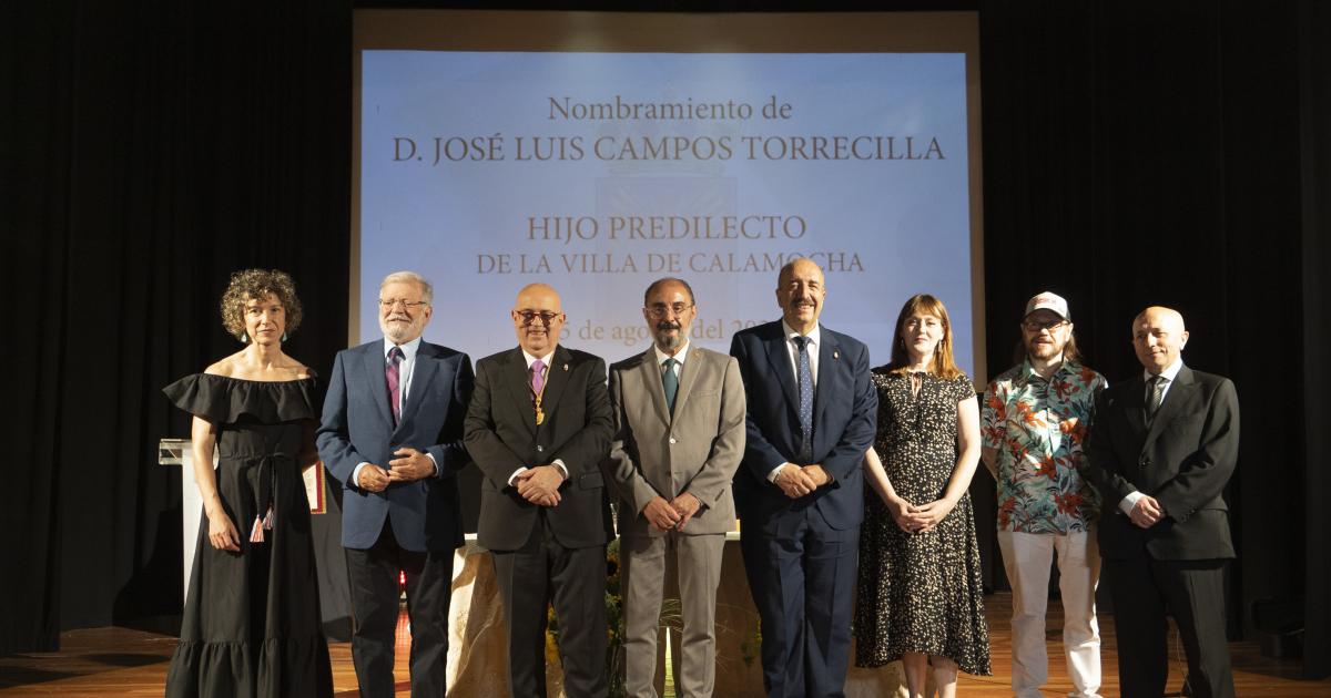 Nombramiento De José Luis Campos Como Hijo Predilecto De Calamocha