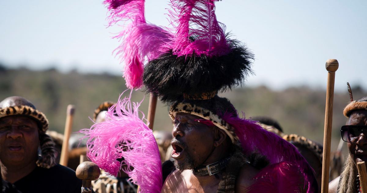 El nuevo rey zulú | Imágenes