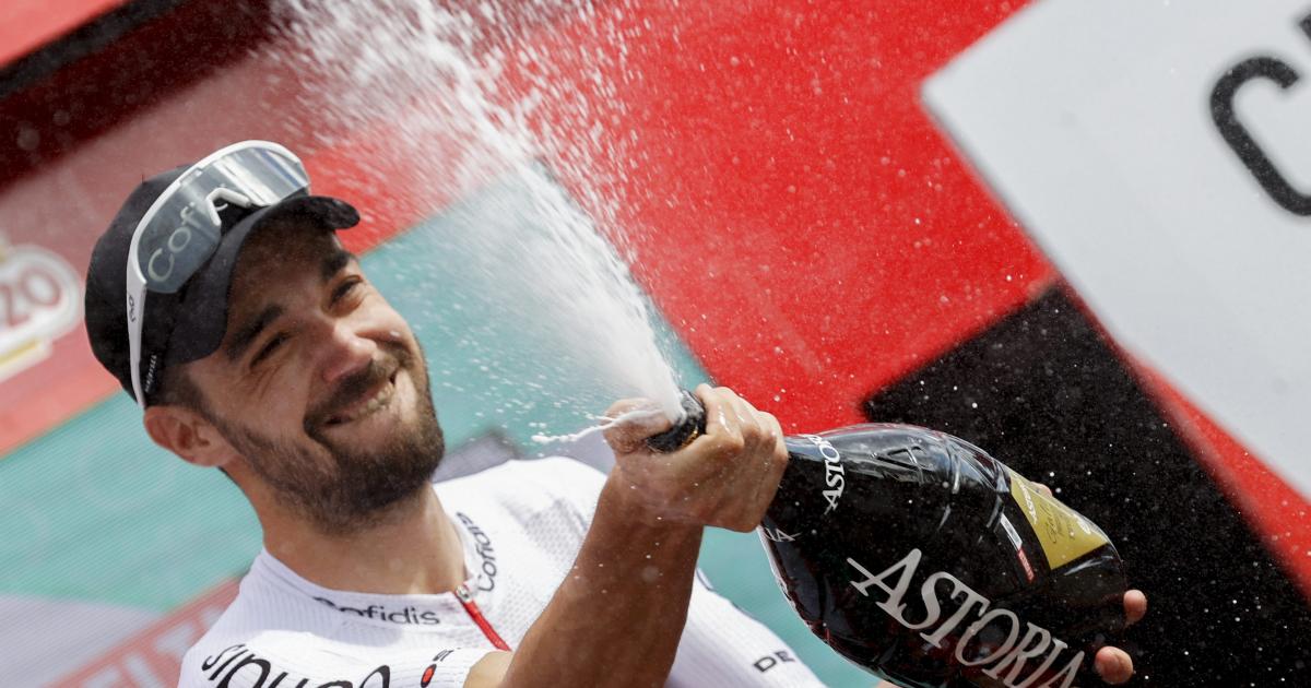 Jesús Herrada se impone en la séptima etapa de la Vuelta y Remco Evenepoel sigue líder