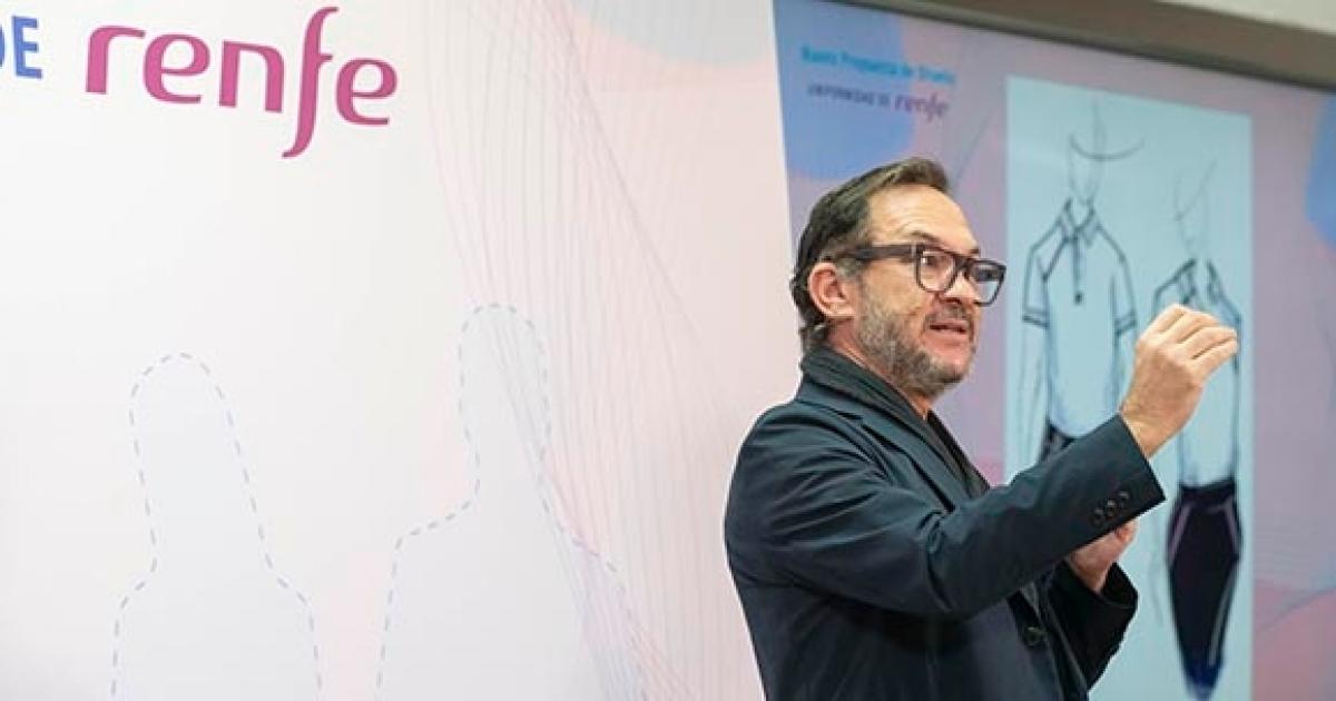 Ulises Mérida diseña el nuevo uniforme del personal de Renfe