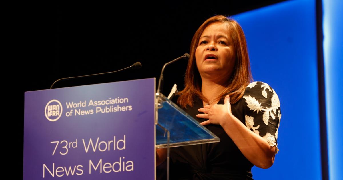 Ging Reyes, periodista de Filipinas premiada: "Las mujeres trabajan el ...
