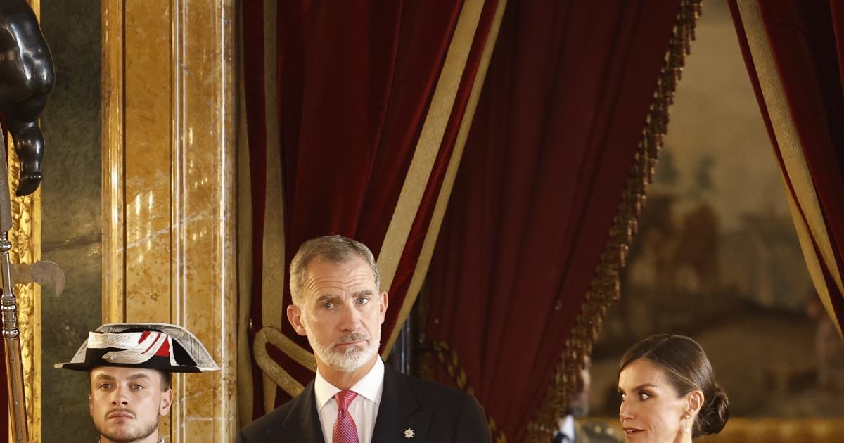 En imágenes | Recepción de los reyes en el Palacio Real el 12 de octubre de 2022