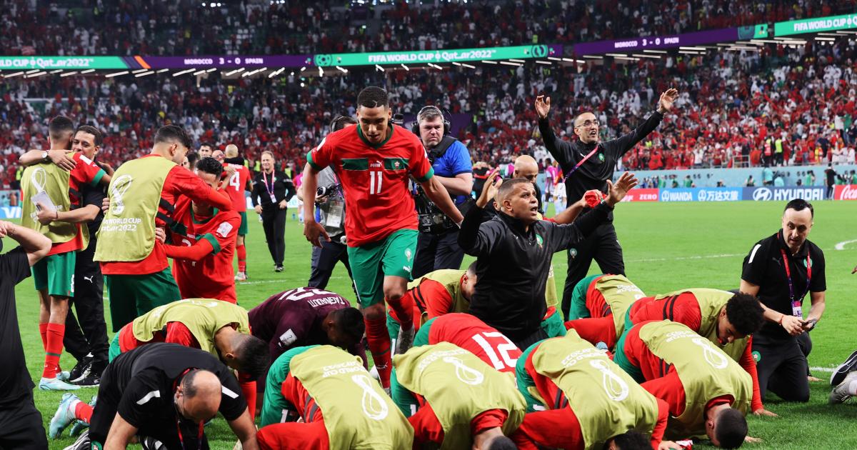 Marruecos, primer cuartofinalista árabe en el primer Mundial árabe