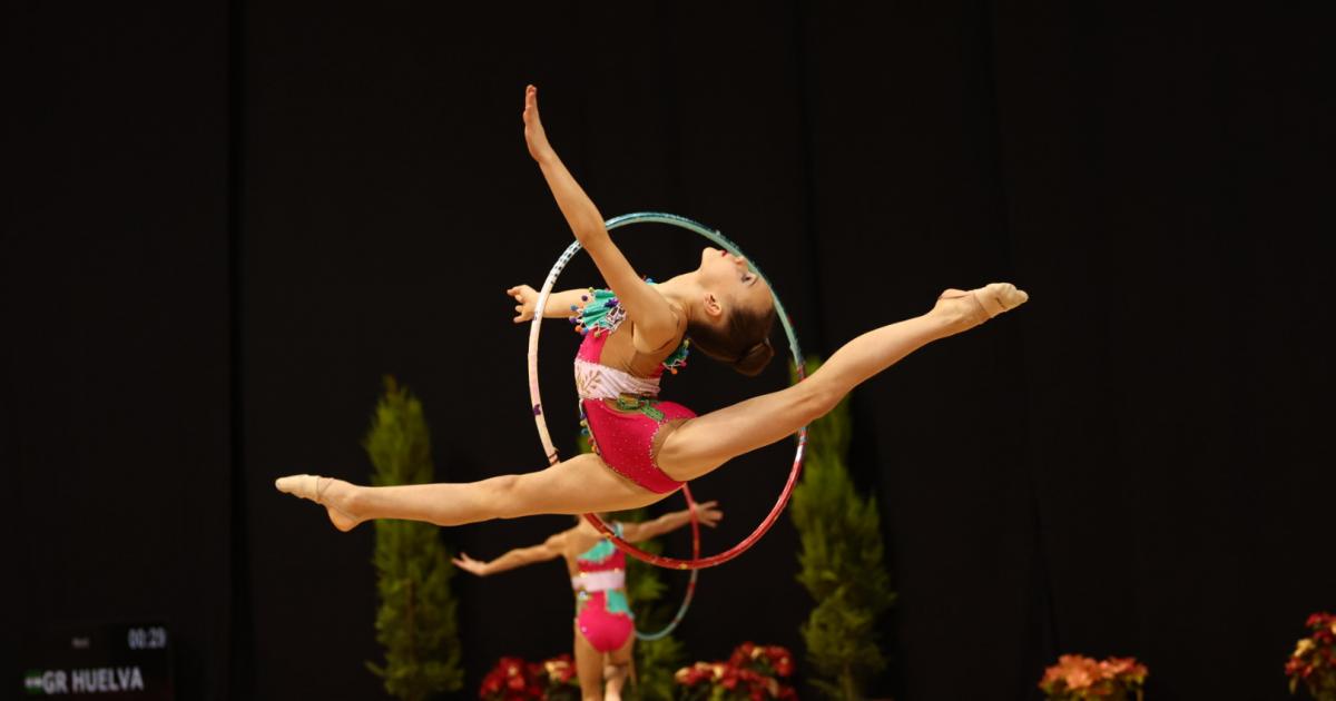 En imágenes: Campeonato de España de gimnasia rítmica en Zaragoza ...