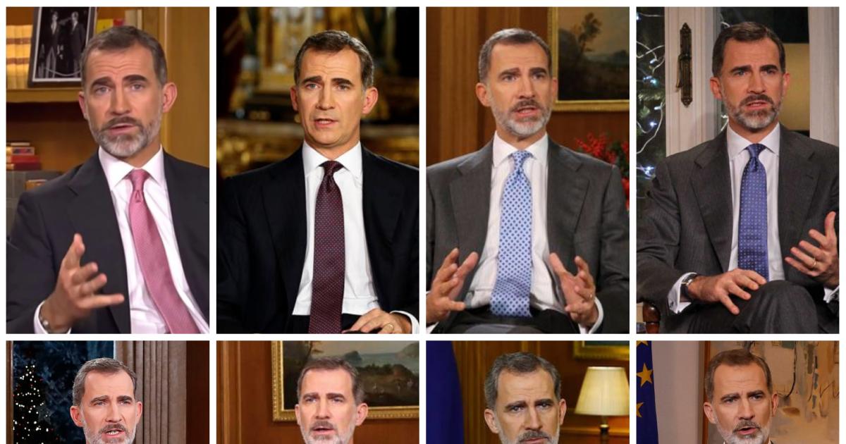 Los ocho mensajes de Felipe VI a un país que no ha tenido tregua