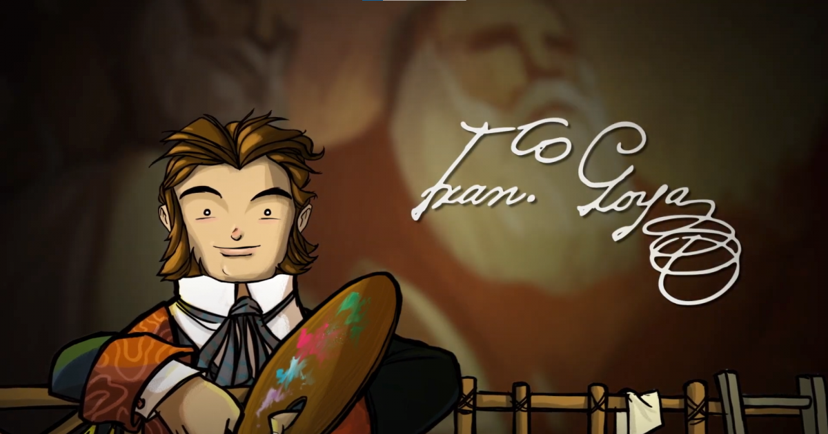 Un corto animado acerca al alumnado de Primaria la técnica artística de ...