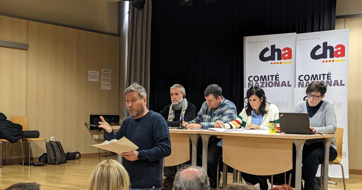 CHA ultima sus propuestas electorales con un proceso participativo