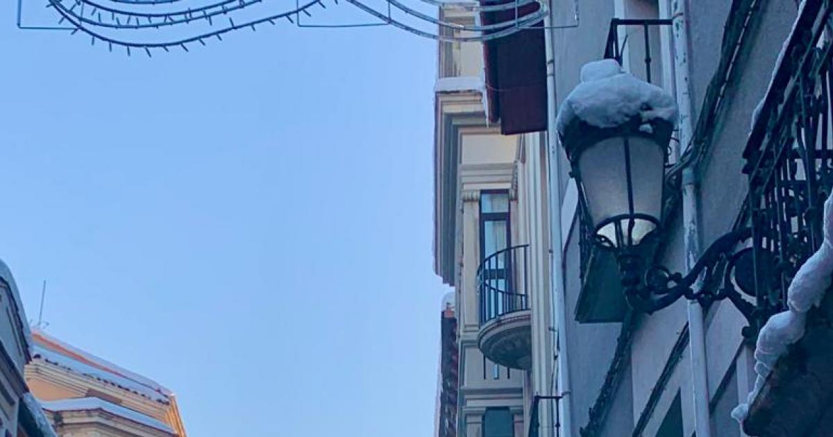 Fotos de nieve helada y bajas temperaturas en Jaca | Imágenes