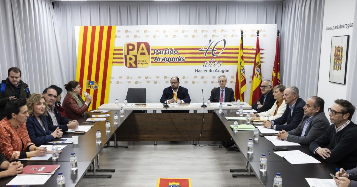 La moción de censura contra Arturo Aliaga en el Partido Aragonés (PAR)