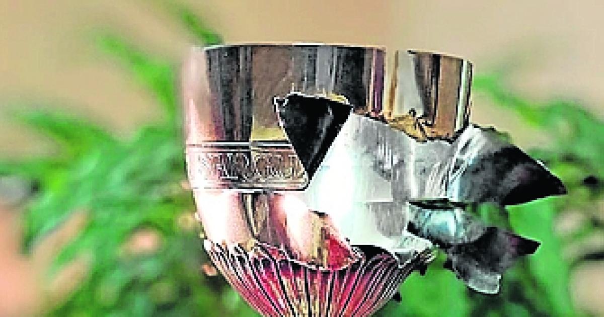 Celebran dos misas con el cáliz profanado de Qaraqosh en la Catedral