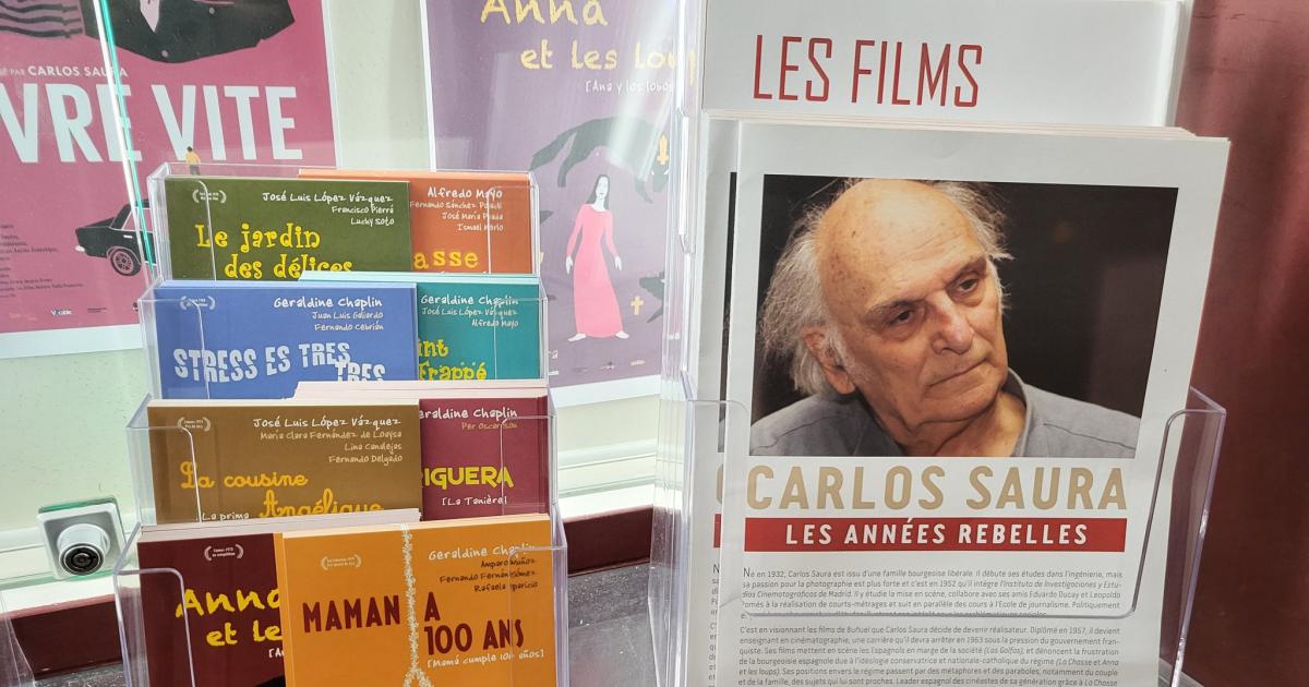 Carlos Saura 'revive' en un emblemático cine de París