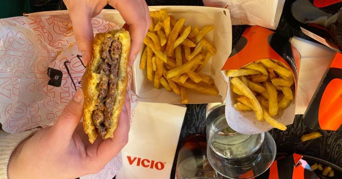Vicio triunfa en Zaragoza con las 'smash burgers' de Aleix Puig