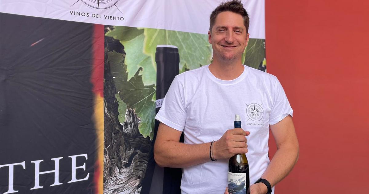 Michael Cooper, el nómada del vino que eligió Aragón para seguir su pasión