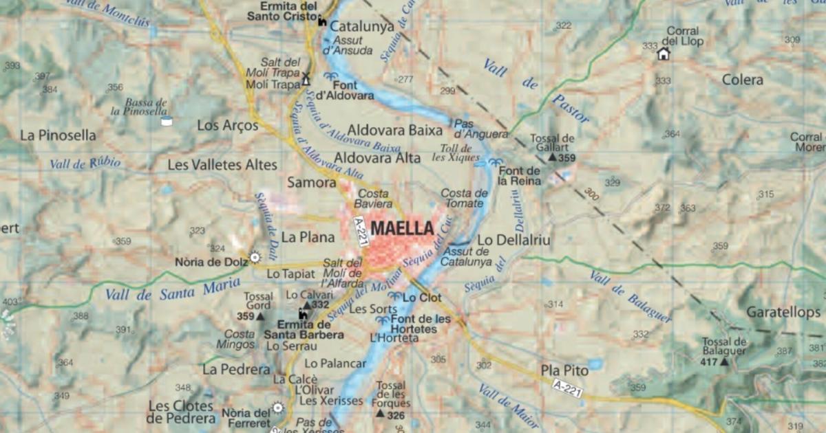 Maella cuenta ya con su mapa de toponimia con 340 acepciones singulares