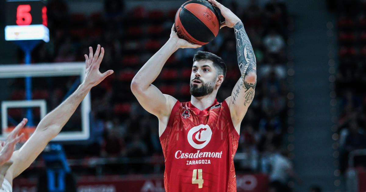 Yusta, capitán del Casademont Zaragoza: "Ha sido una temporada agridulce"