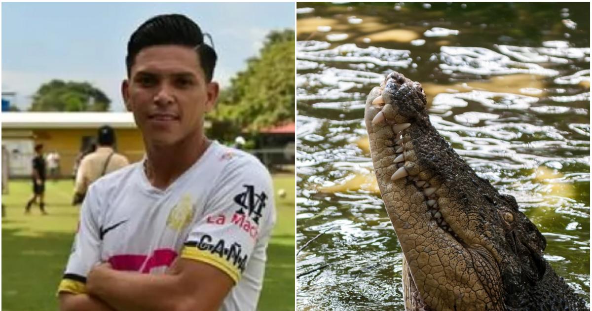 Un cocodrilo mata en un río de Costa Rica al futbolista Jesús Alberto ...