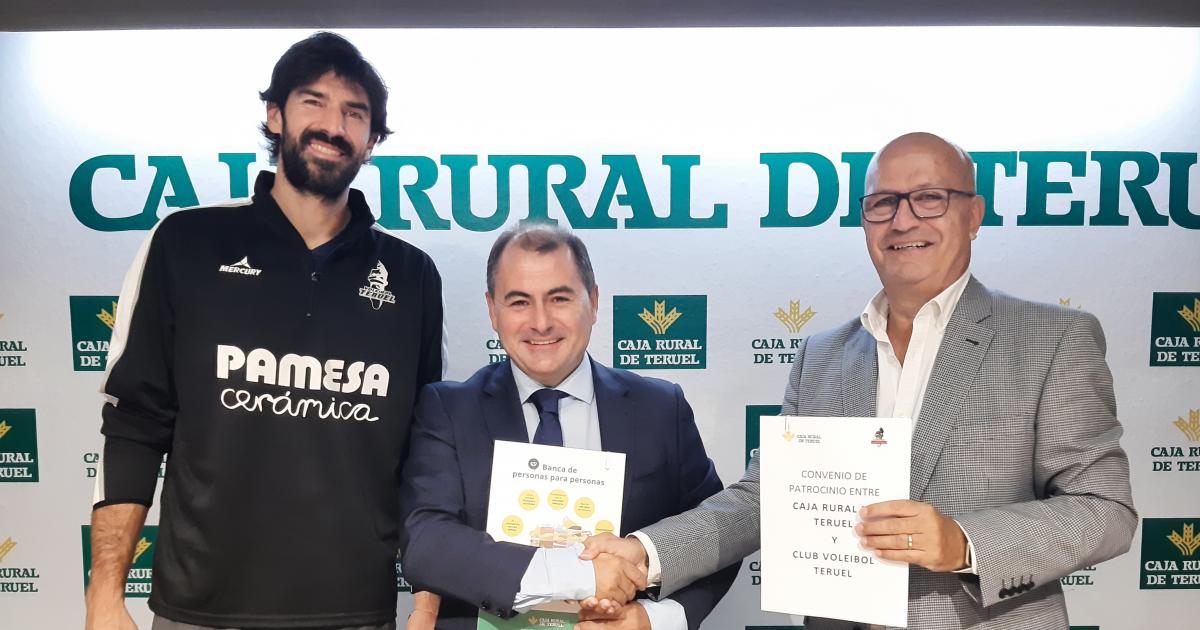 Caja Rural renueva su patrocinio con el Club Voleibol Teruel por sexto ...