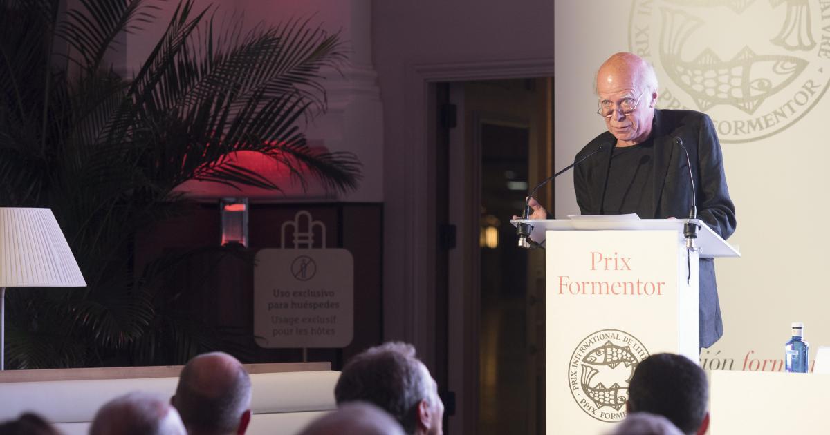 Entrega del Premio Formentor de las Letras 2023 en el vestíbulo de lo ...