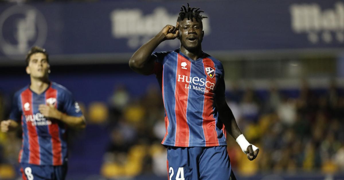 Samuel Obeng quiere más con el Huesca