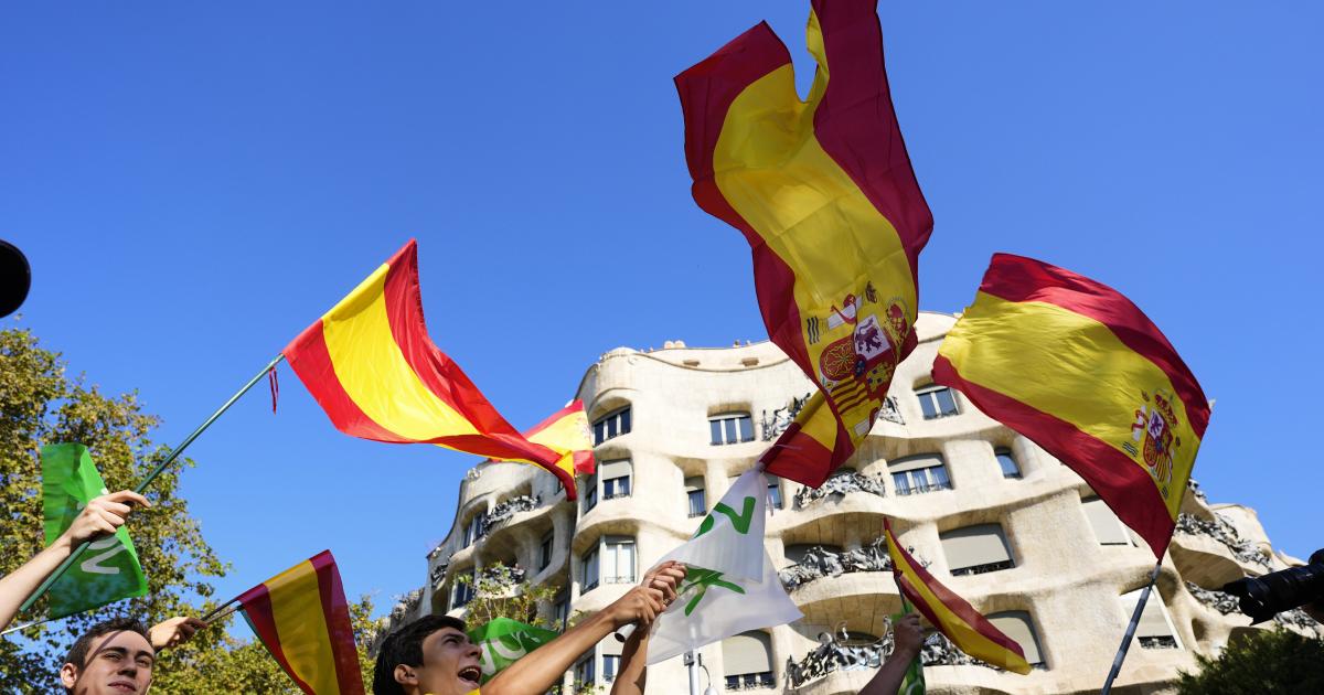 Fotos | Manifestación convocada con motivo del Día de la Hispanidad en ...