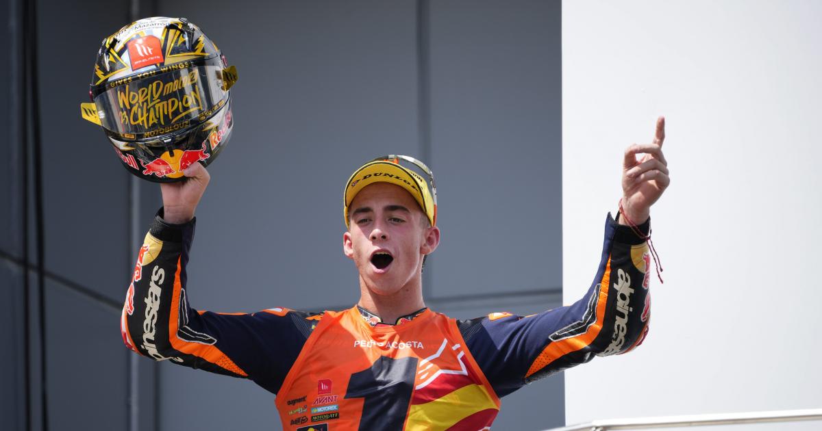 Pedro Acosta reescribe la historia del motociclismo