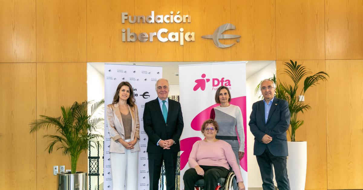 Fundación Ibercaja y Dfa renuevan su colaboración para facilitar la inserción laboral
