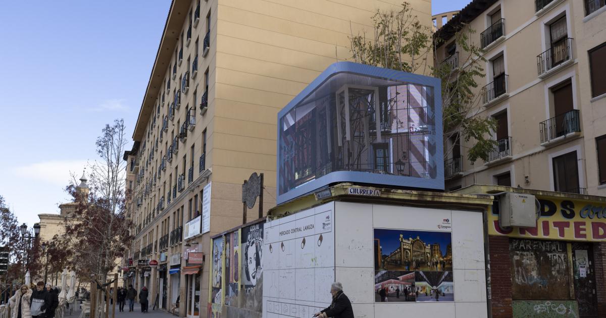 Zaragoza estrena una pantalla curva de hiperrealidad pionera en Aragón