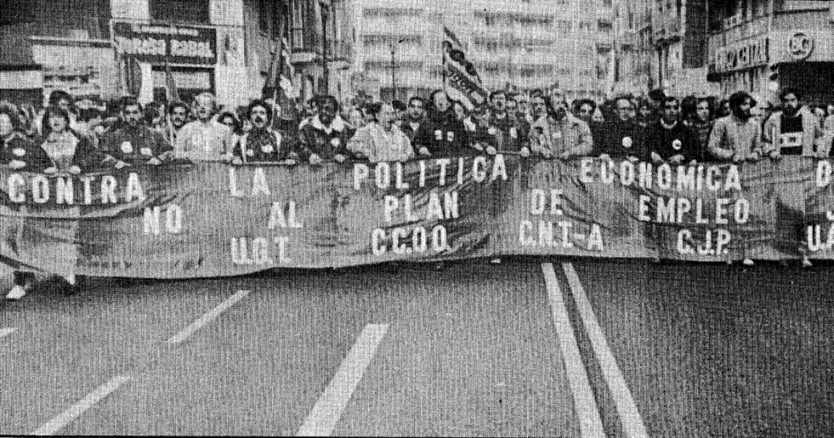 Fotos de la huelga general del 14 de diciembre de 1988 | Imágenes