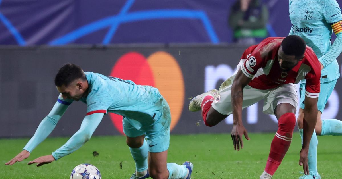 El Barça regala la victoria en Amberes