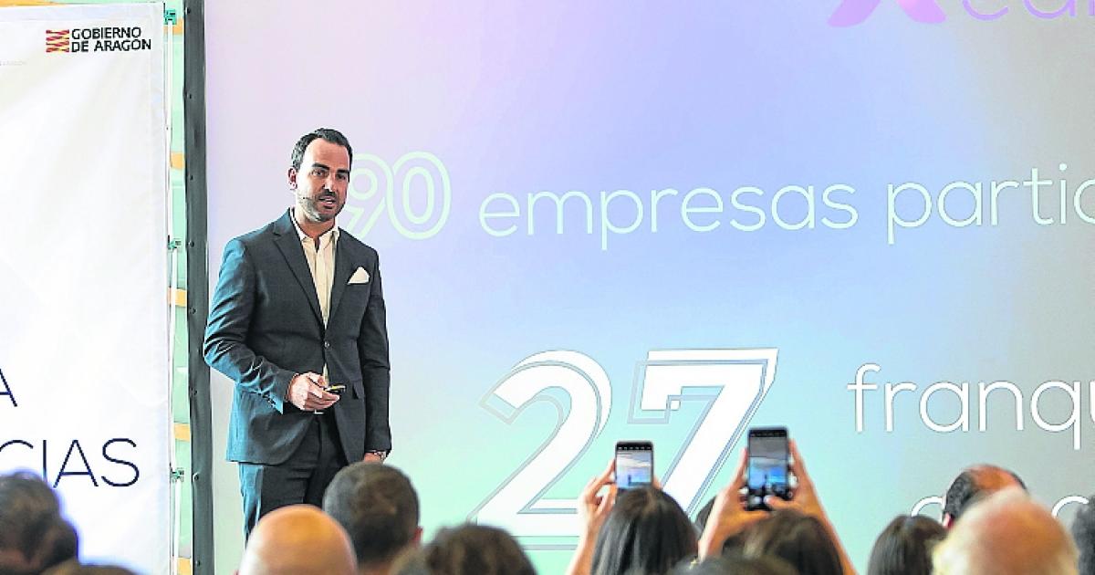 Alejandro Gómez: "Aragón posee 56 franquicias, un 4% a nivel nacional ...