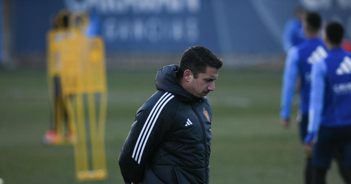 Fotos | Entrenamiento del Real Zaragoza con la presencia del nuevo ...