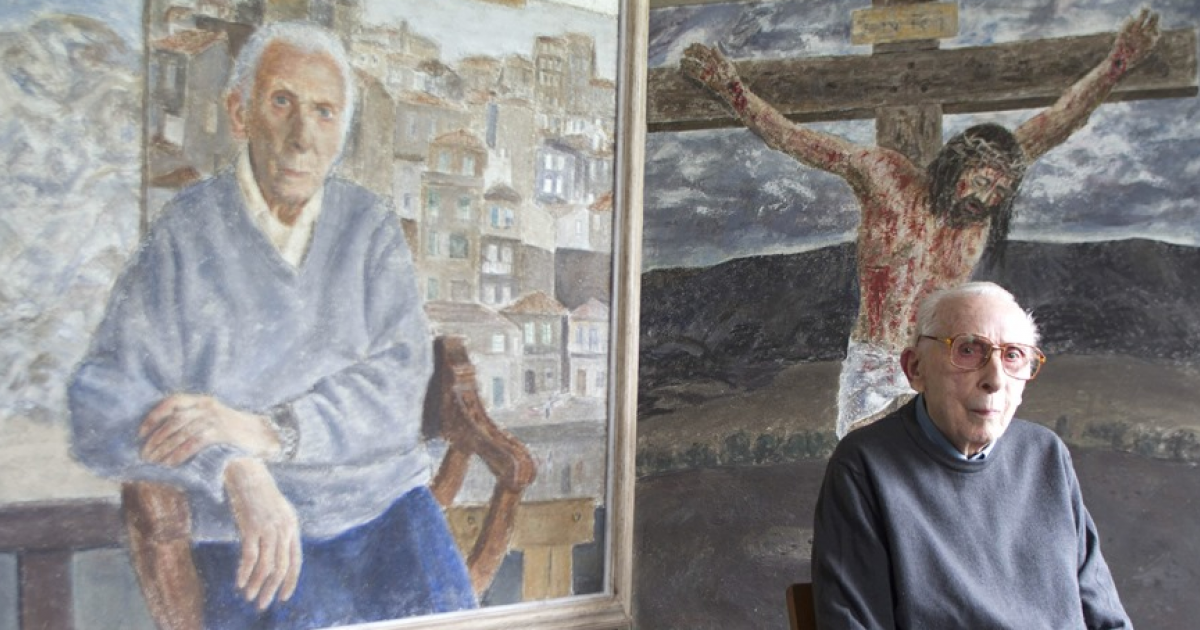Muere Luis Torras, el pintor más viejo del mundo, a los 111 años