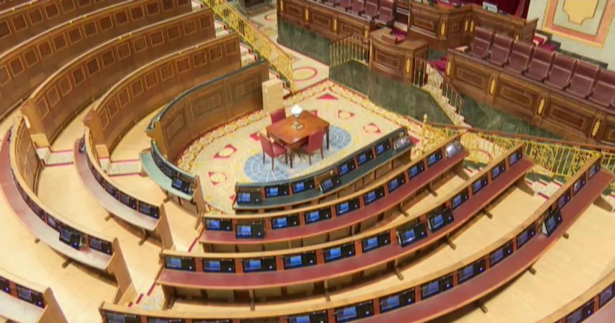 Vídeo | Concluyen las obras en el hemiciclo del Congreso