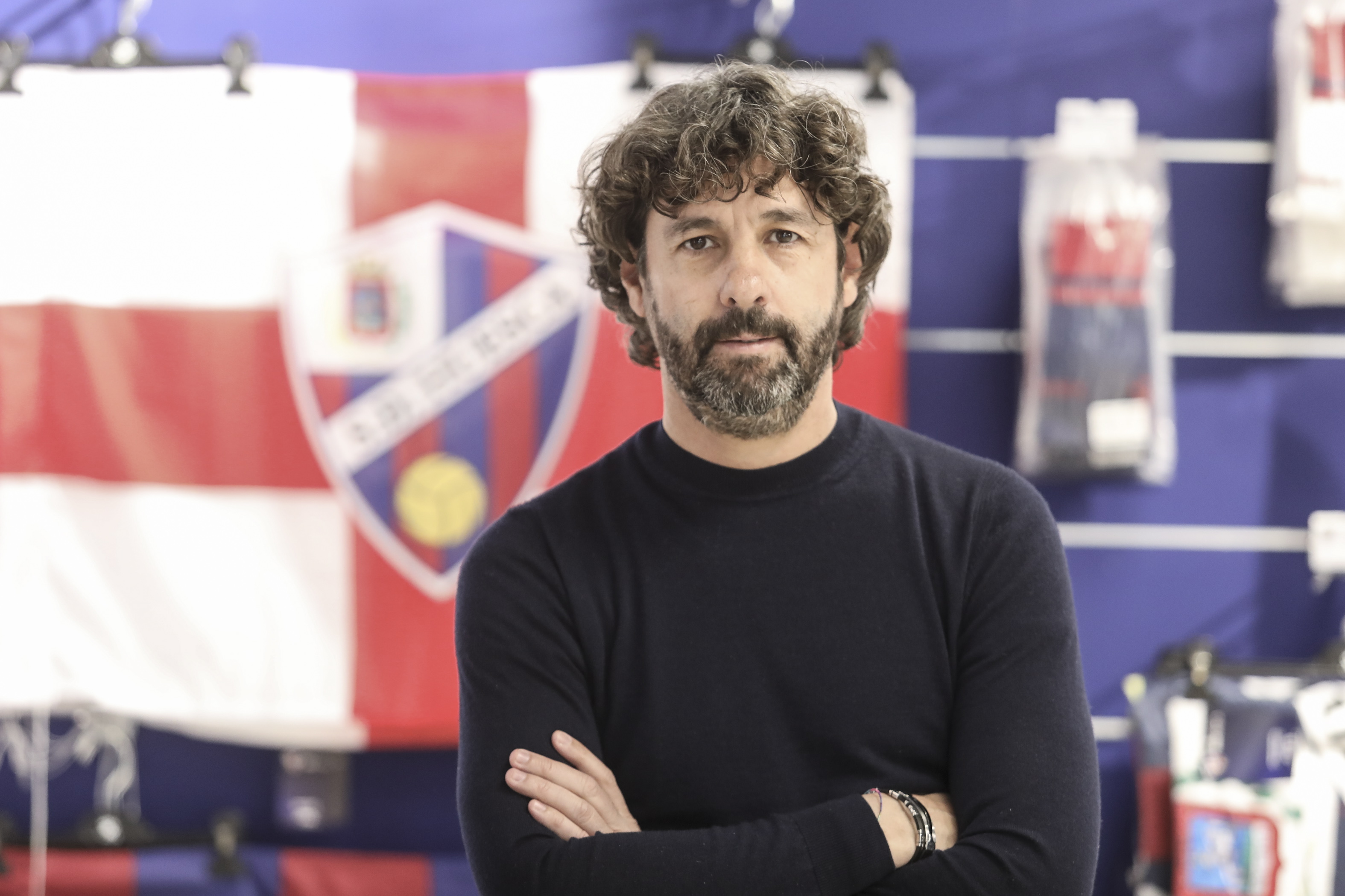 SD Huesca: Emilio Vega: "Solo pensamos en conseguir la permanencia"