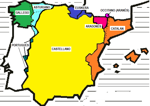 Aprender y conoixer l'aragonés: las lenguas de España