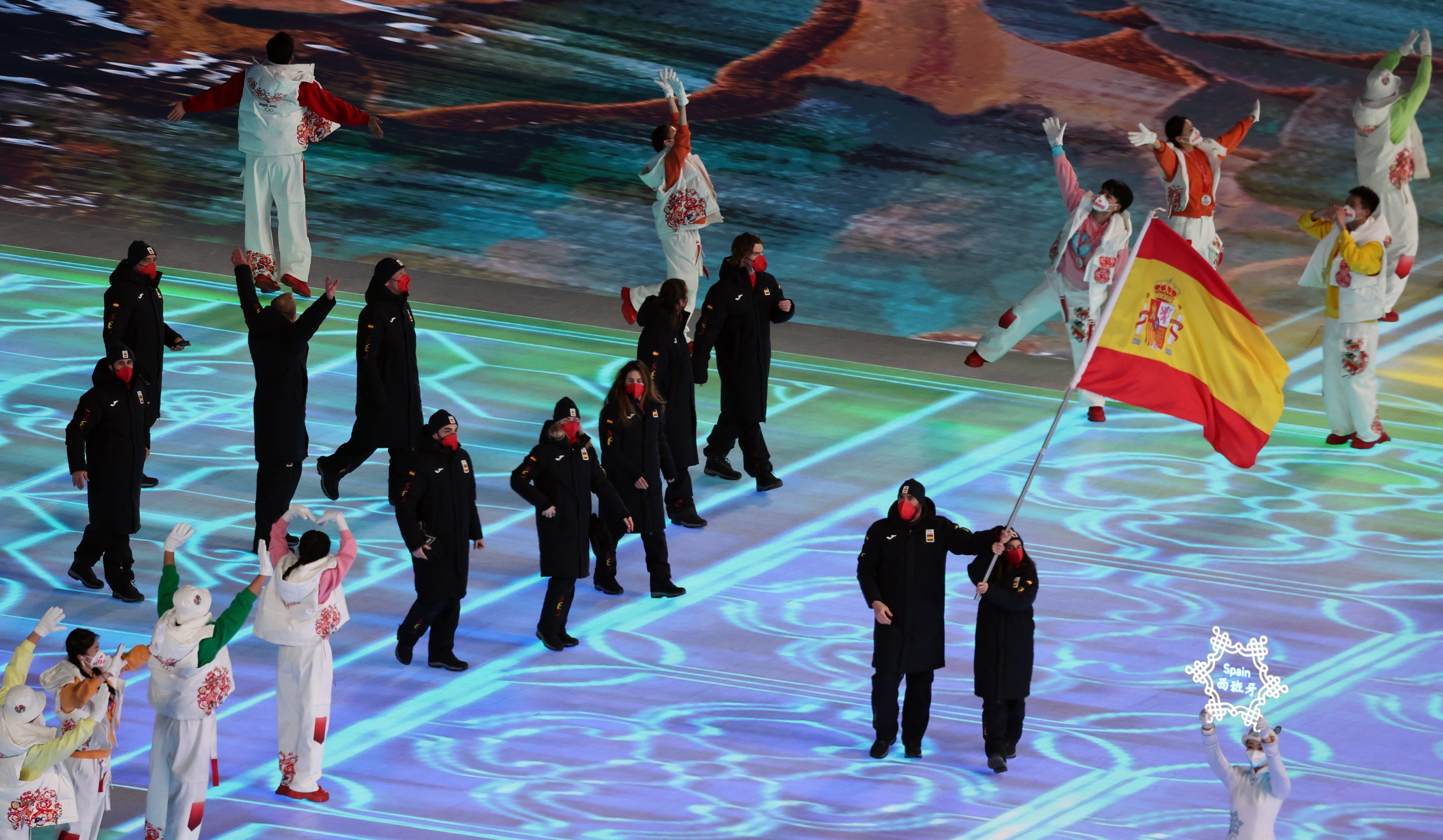 Fotos de la ceremonia de apertura de los Juegos Olímpicos de Invierno ...