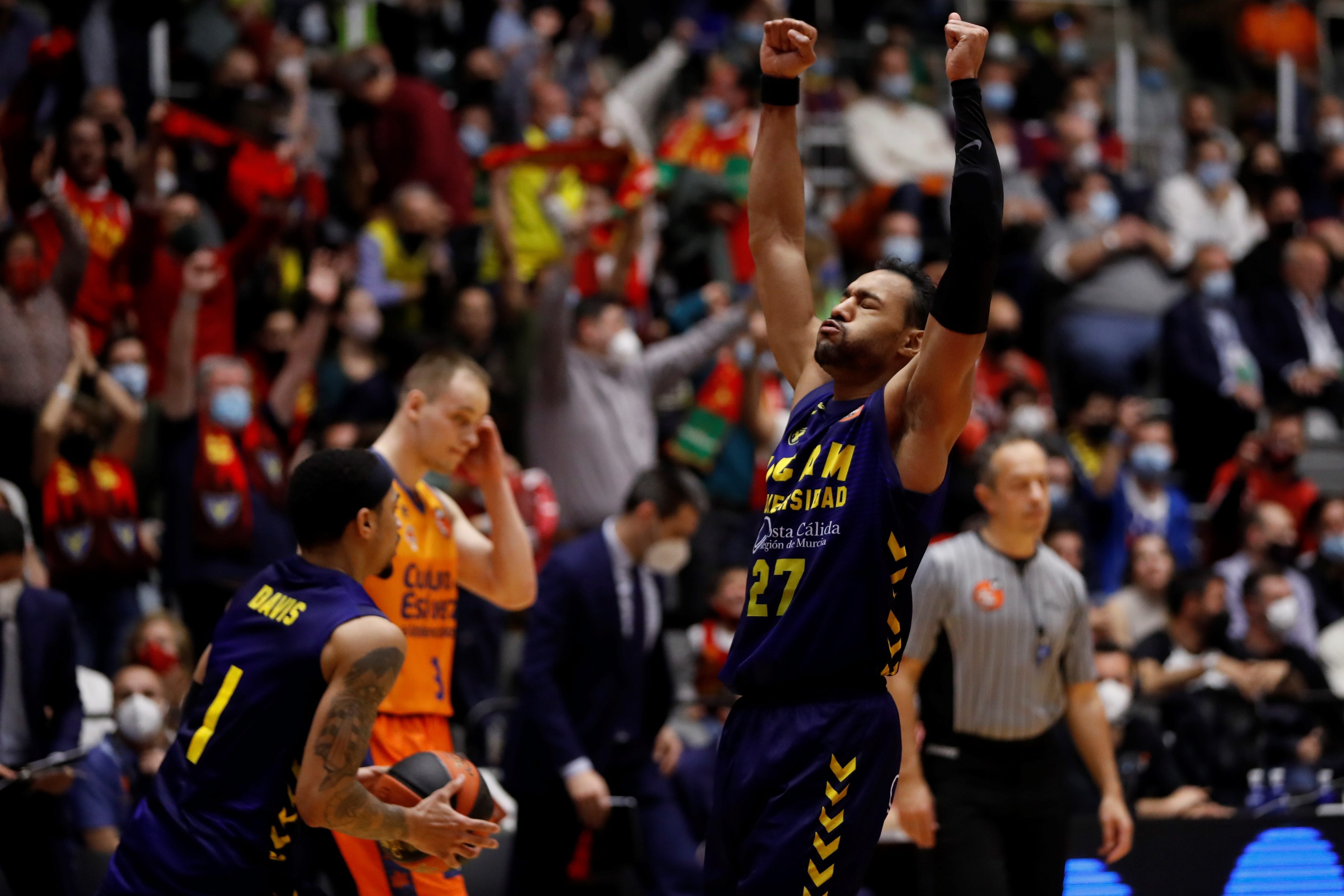 Copa del Rey de baloncesto: El UCAM, a semifinales por la puerta grande ...