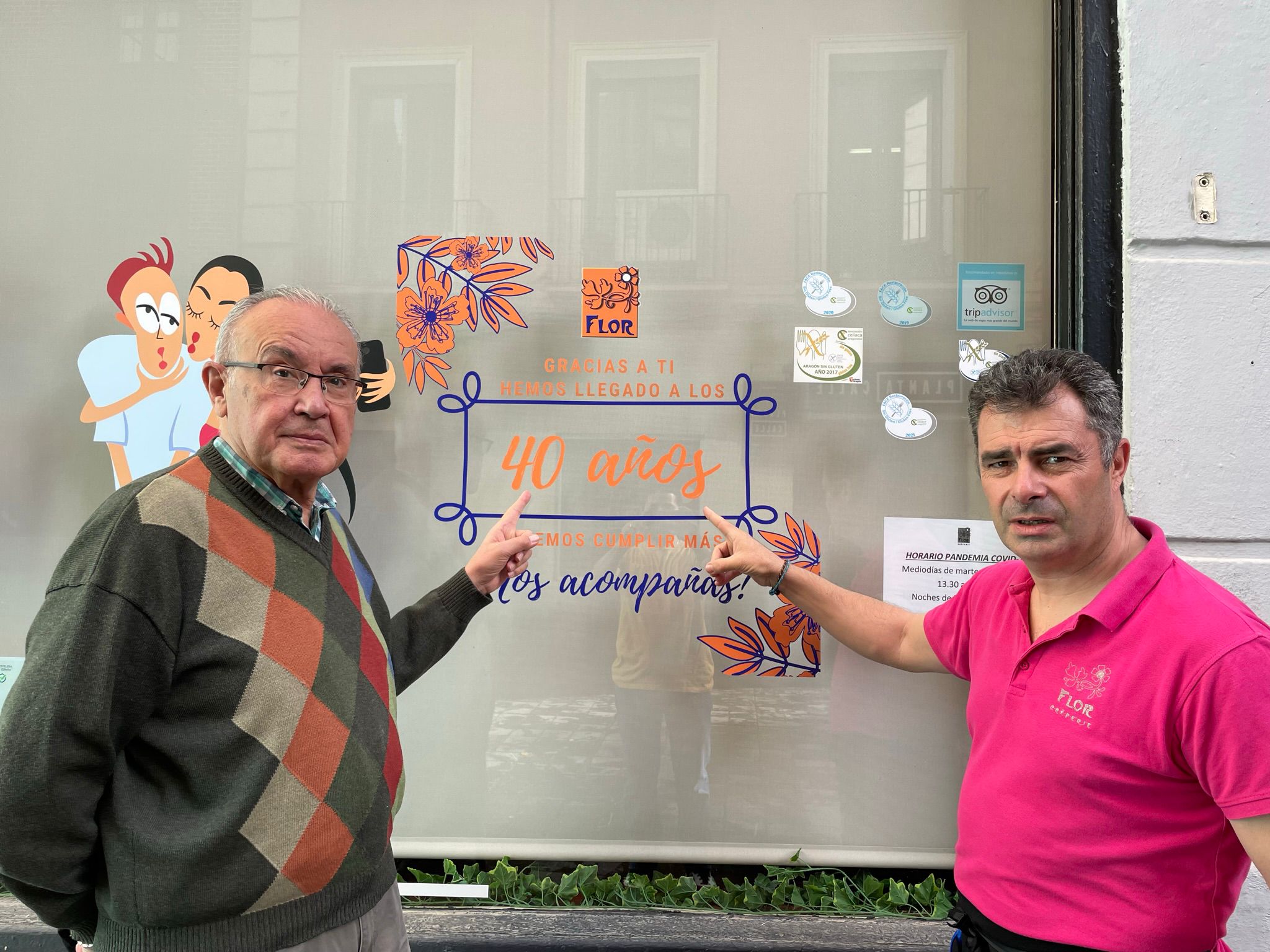 Creperie Flor de Zaragoza cumple 40 años: las crepes del chafán parisino