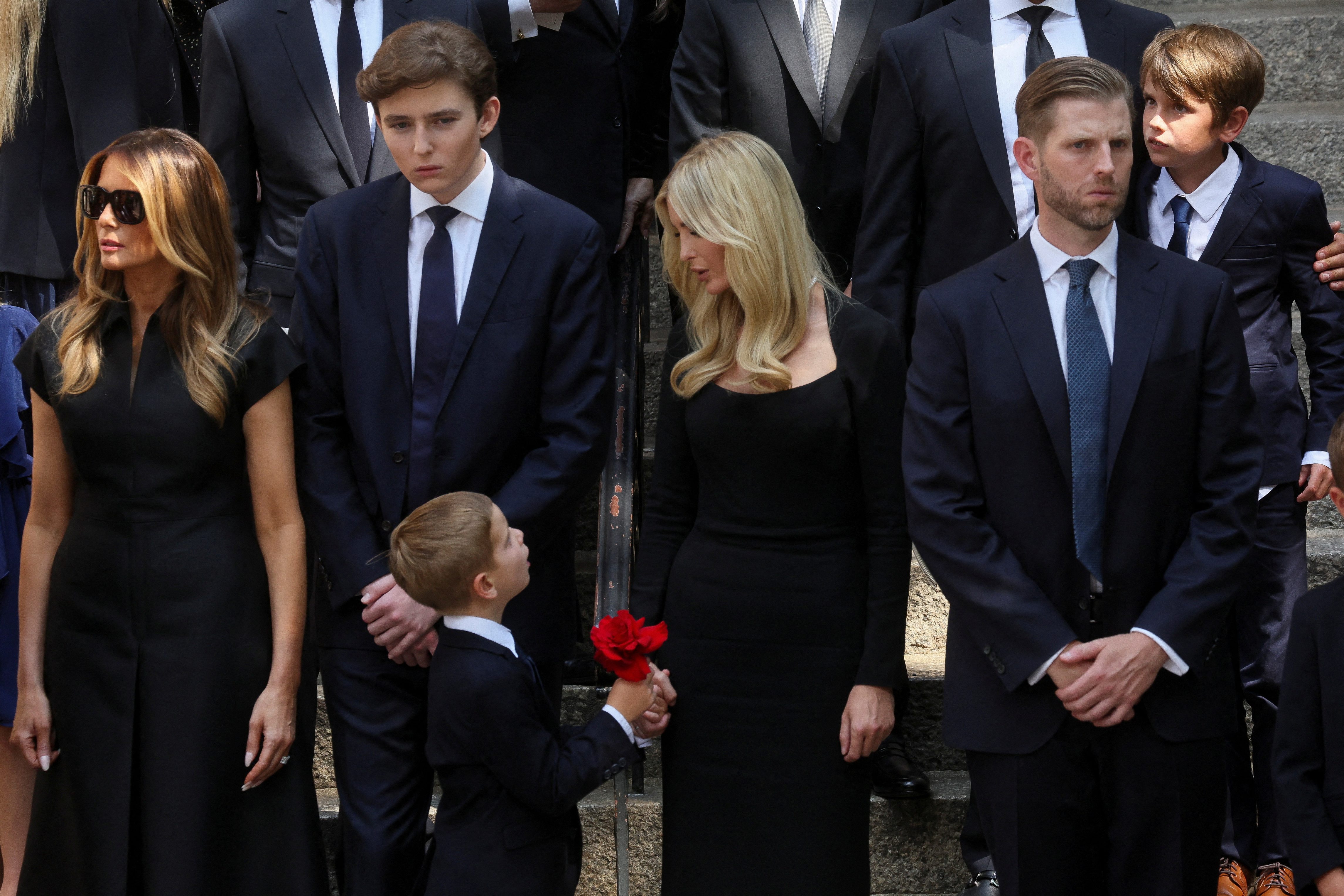 Funeral de Ivana Trump, la primera mujer del expresidente de Estados ...