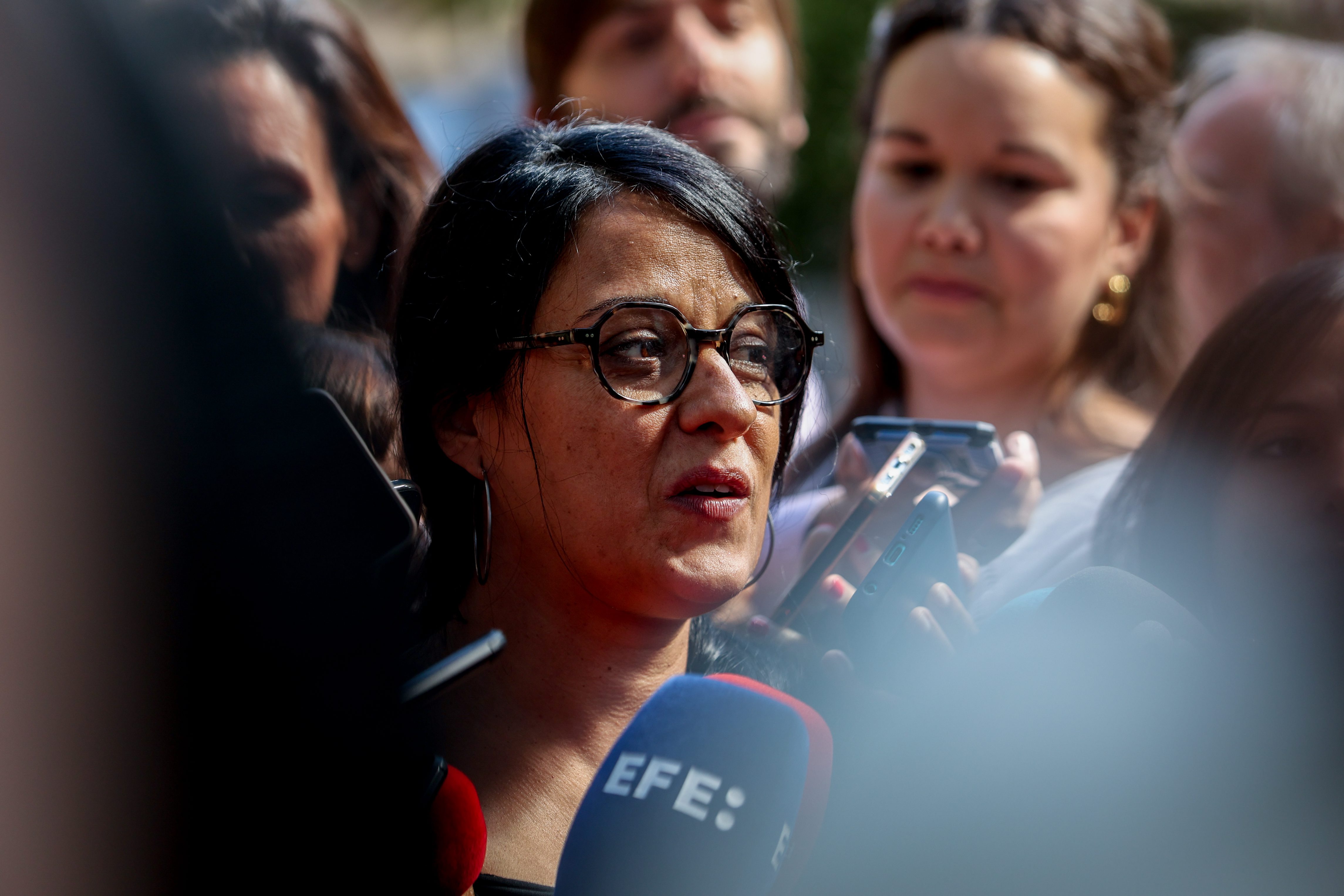 Anna Gabriel al salir del TS: "Esperamos que la causa se archive o se ...