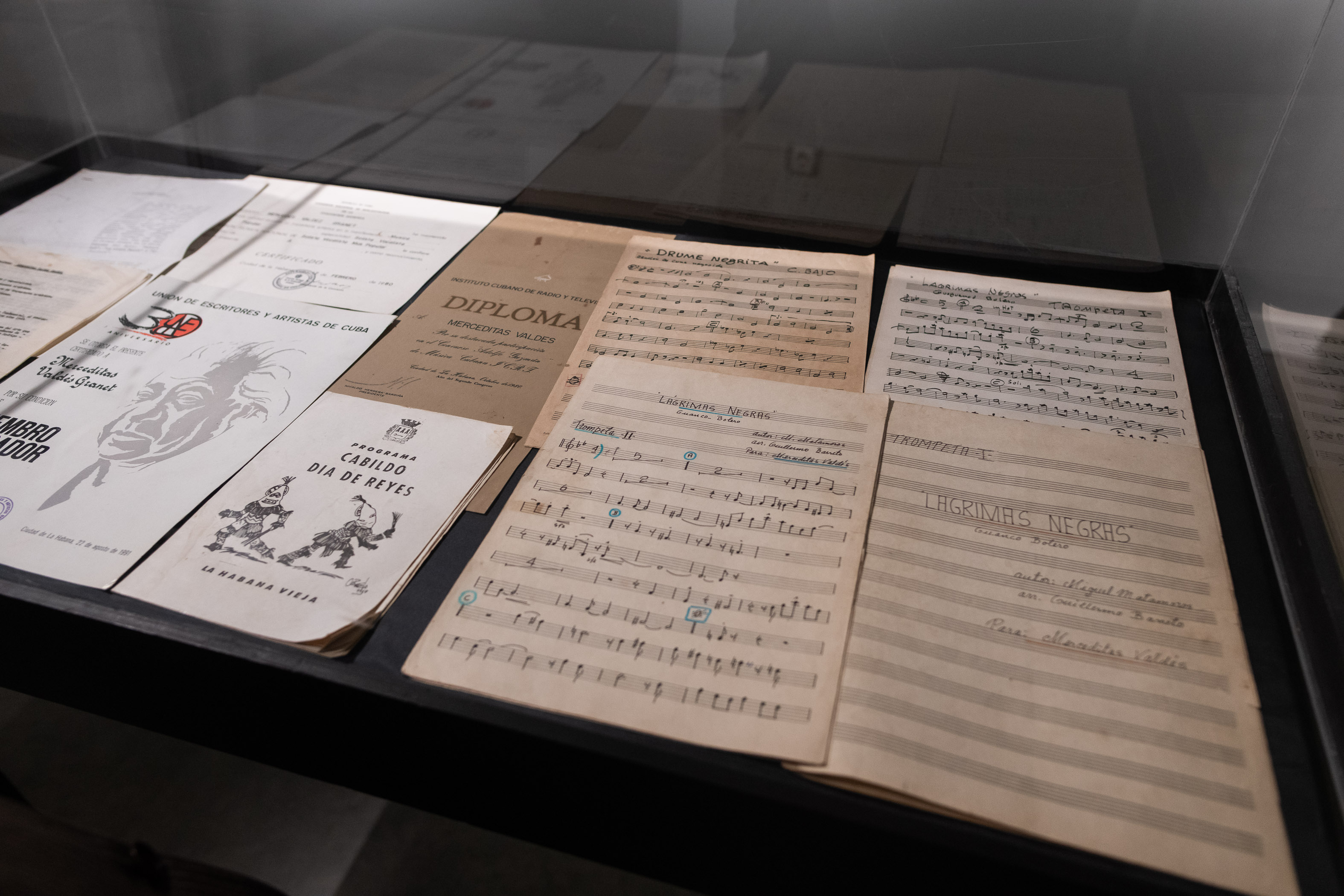 Fotos de la exposición de Merceditas Valdés, estrella de la música ...