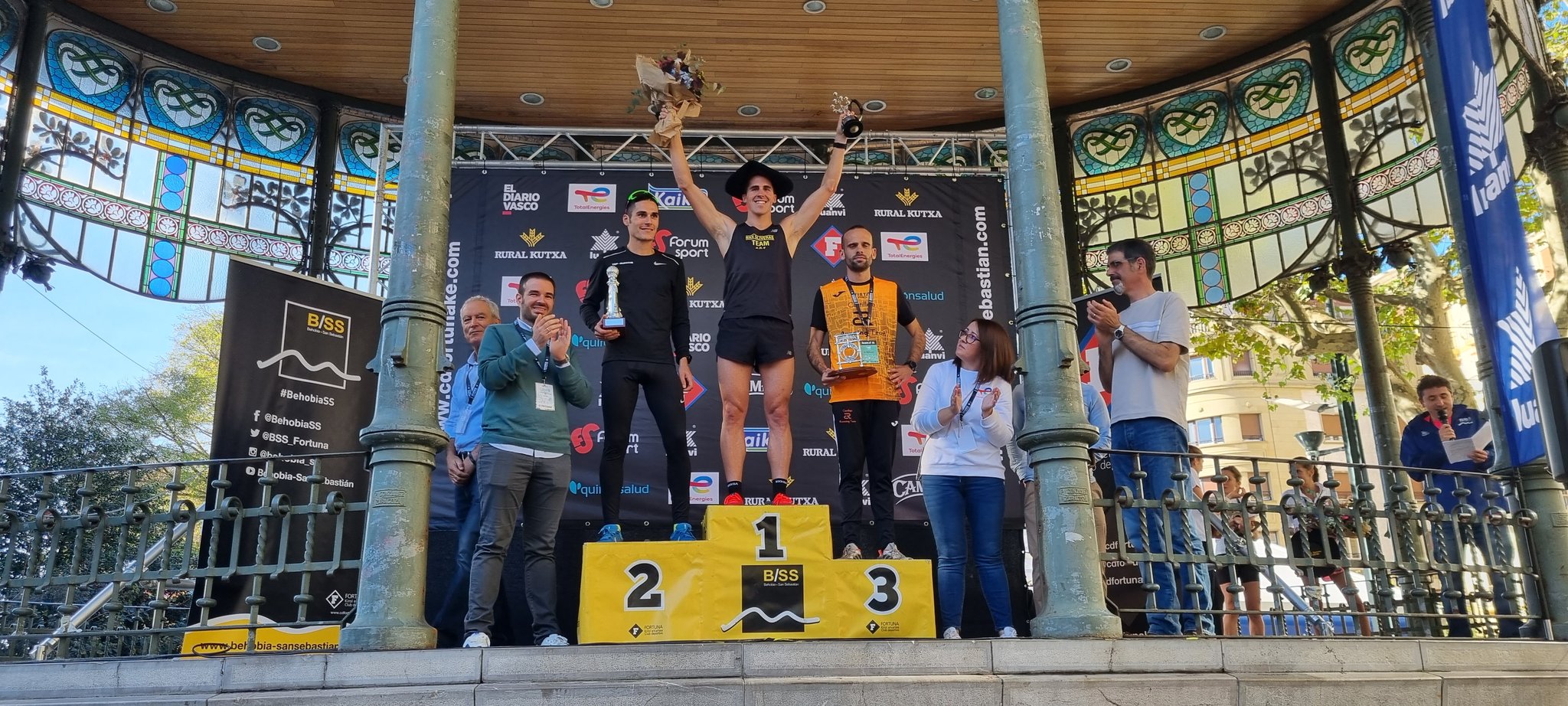 El zaragozano Jesús Olmos repite segundo puesto en la Behobia-San Sebastián