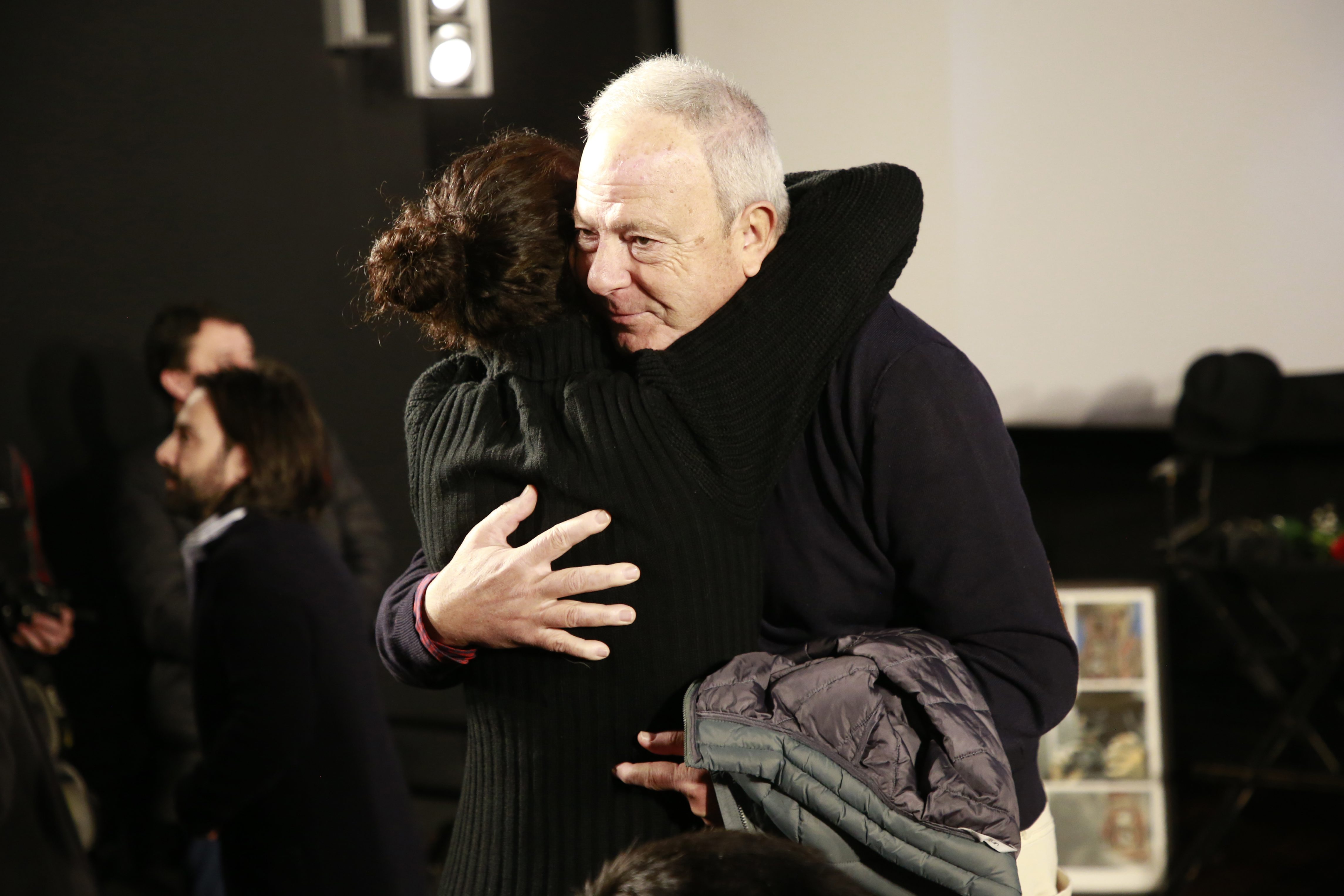 Fotos de la capilla ardiente de Carlos Saura en la Academia de Cine de Madrid | Imágenes