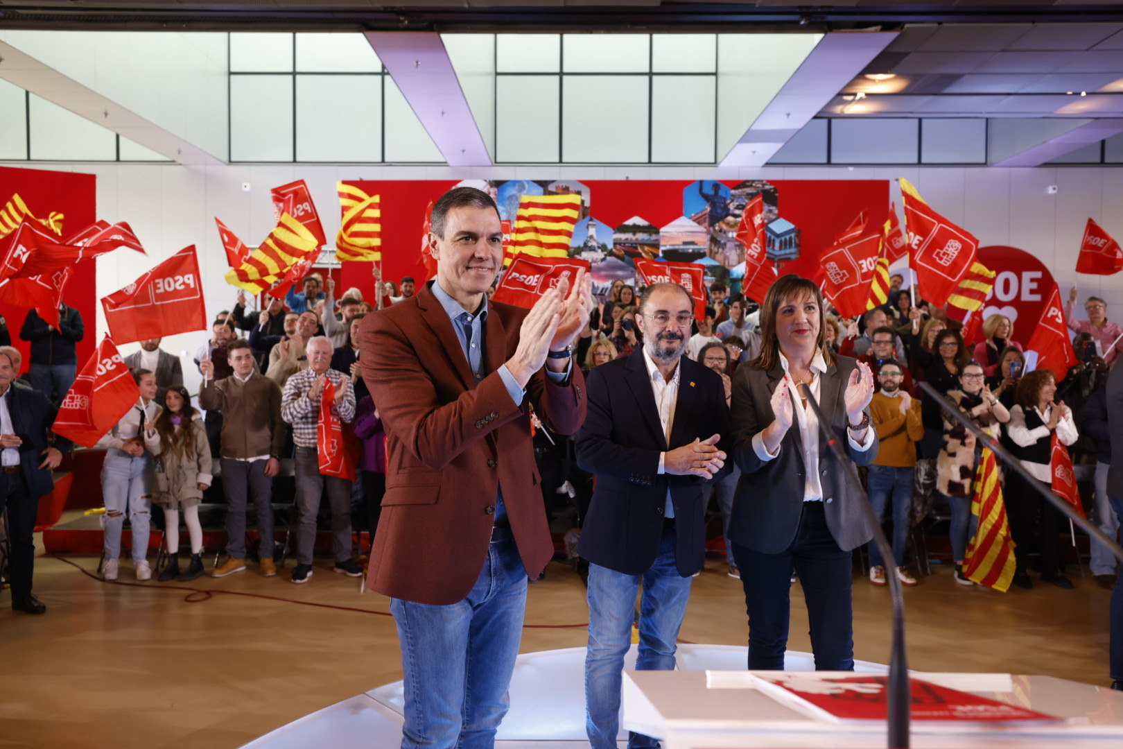 Fotos de Pedro Sánchez, en la presentación de Lola Ranera a la Alcaldía ...