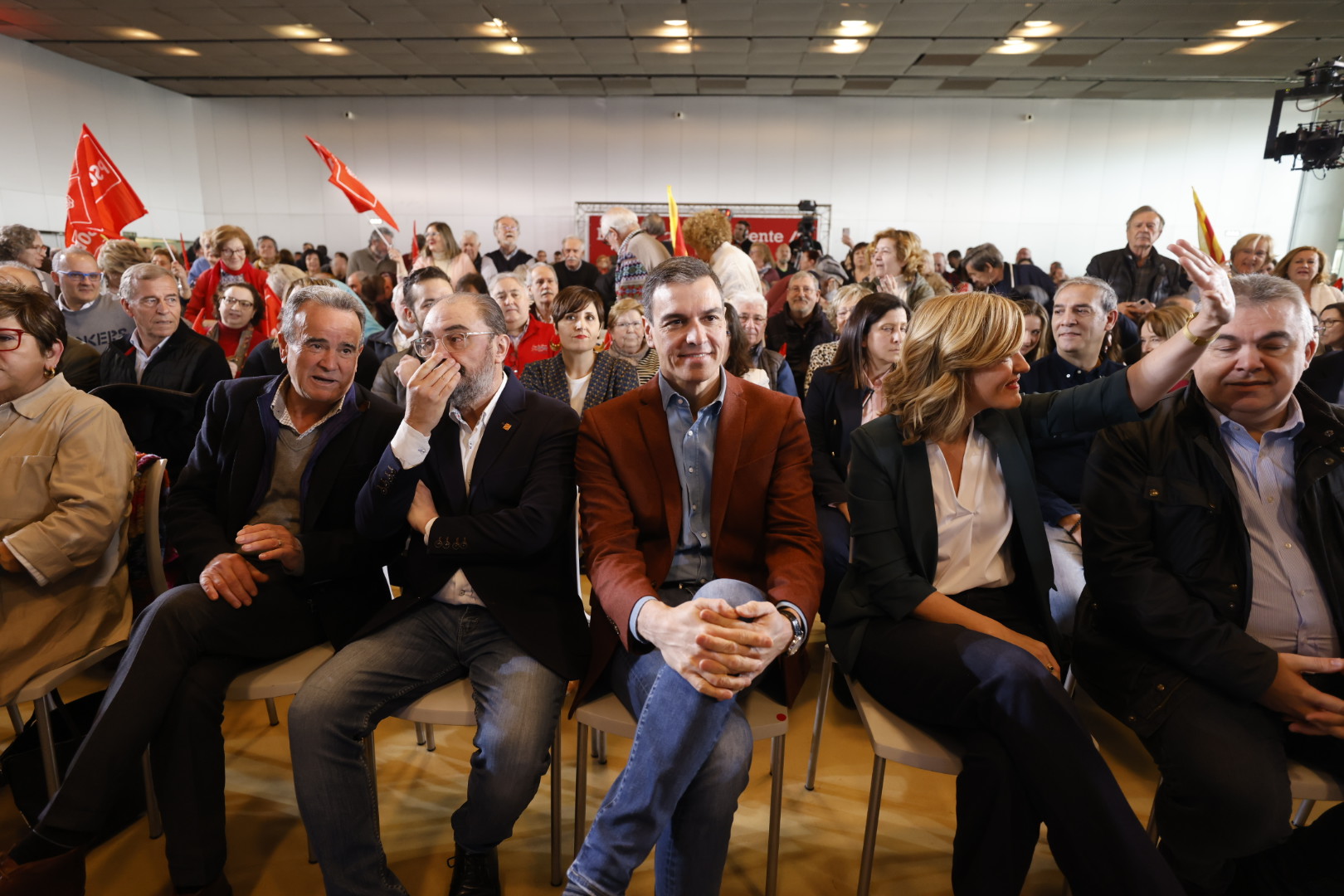 Fotos de Pedro Sánchez, en la presentación de Lola Ranera a la Alcaldía ...