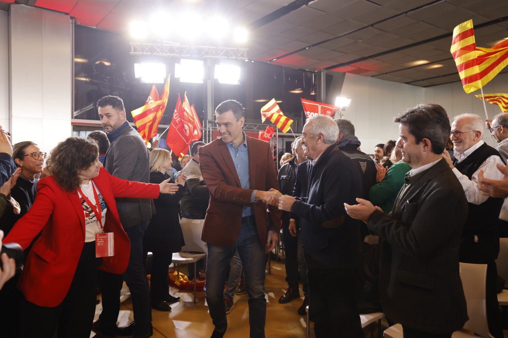 Fotos de Pedro Sánchez, en la presentación de Lola Ranera a la Alcaldía ...