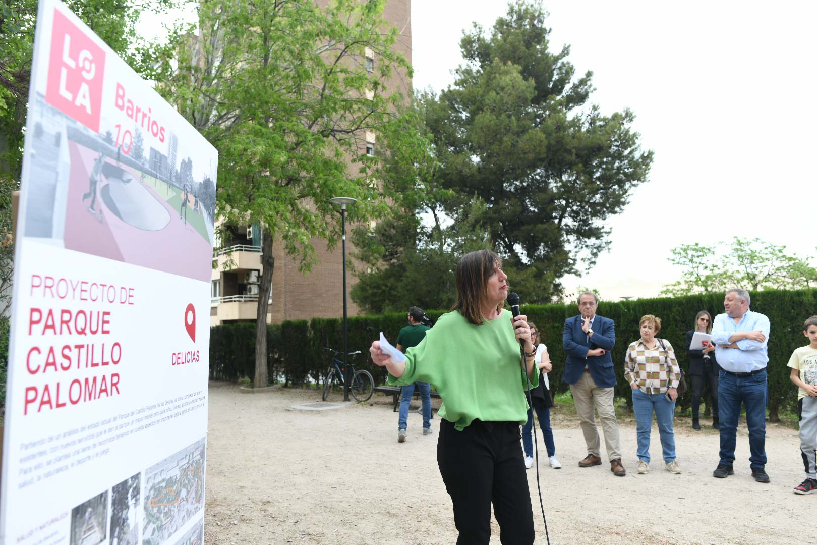 Fotos de Lola Ranera en la presentación de un proyecto de ...
