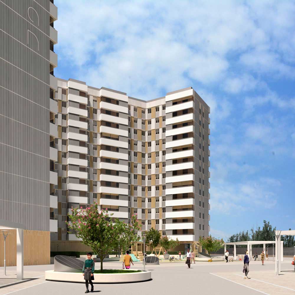 Fotos | Así quedará Kasán, el primer edificio del Actur, cuando ...