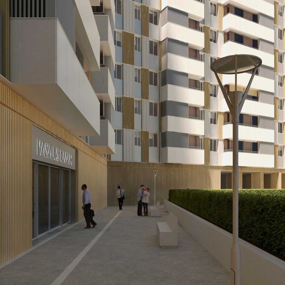 Fotos | Así quedará Kasán, el primer edificio del Actur, cuando ...