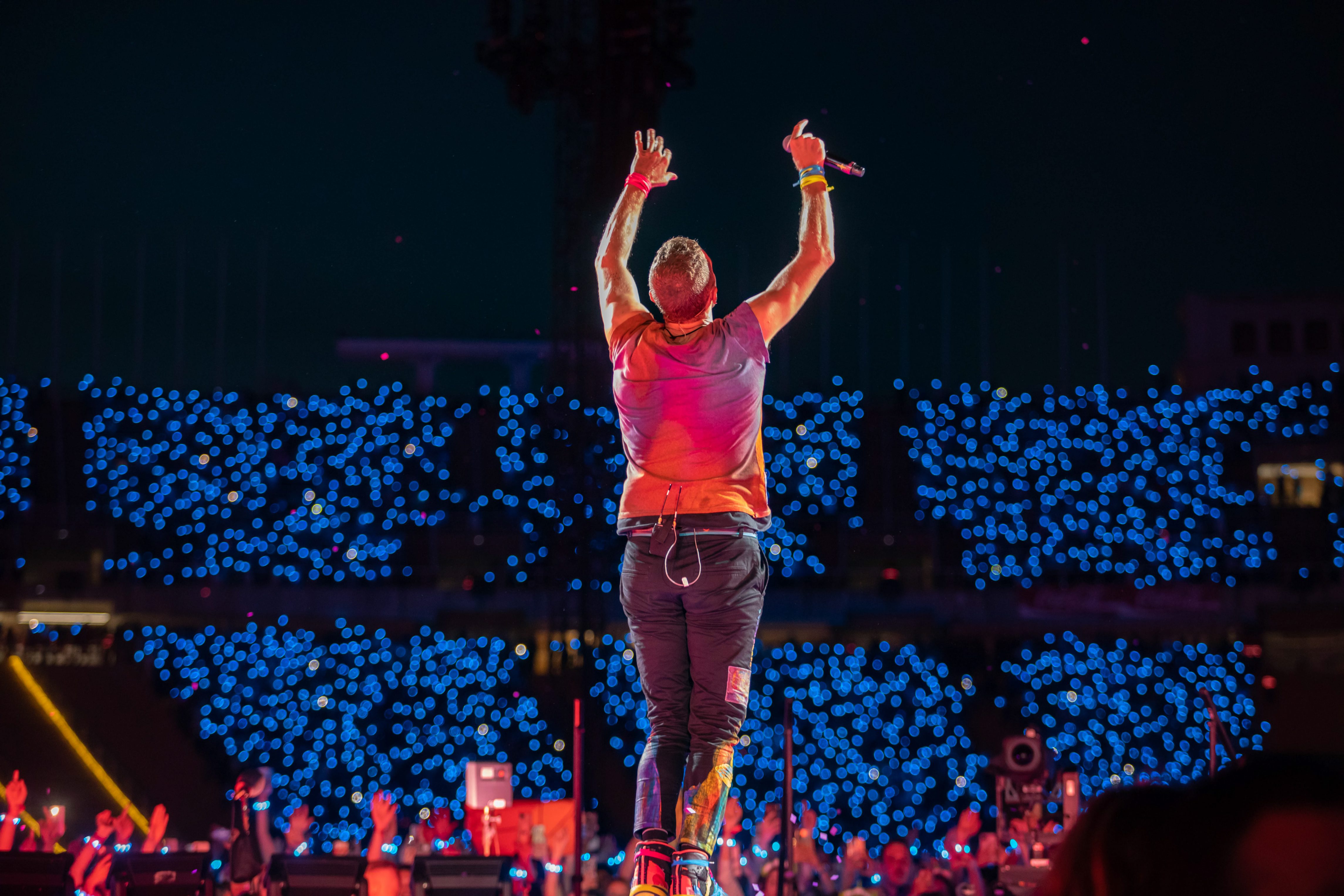 Fotos del primer concierto de Coldplay en el Estadio Olímpico de ...
